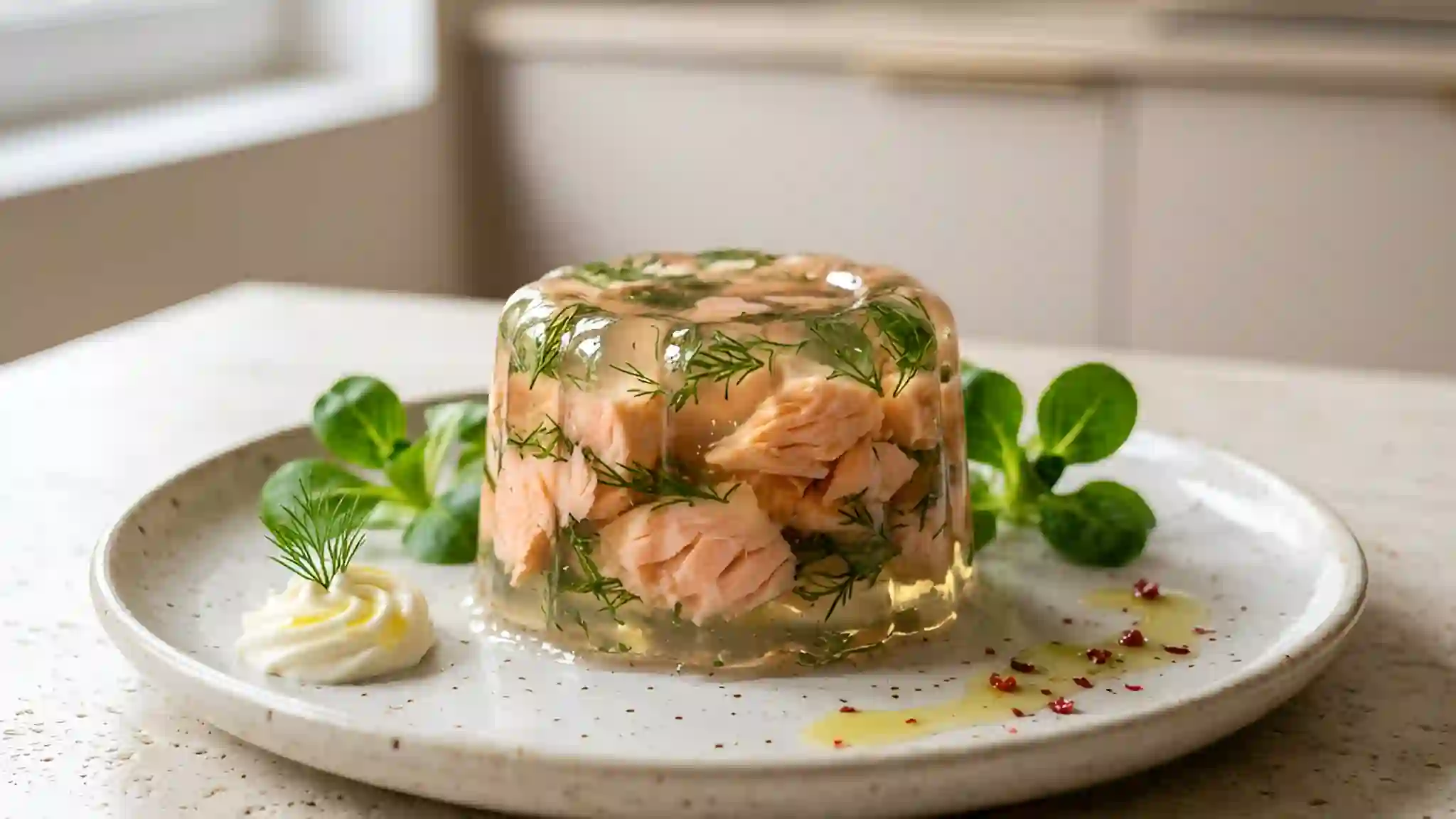 Aspic de saumon frais : recette facile et gourmande - LesBonnesRecettes.fr