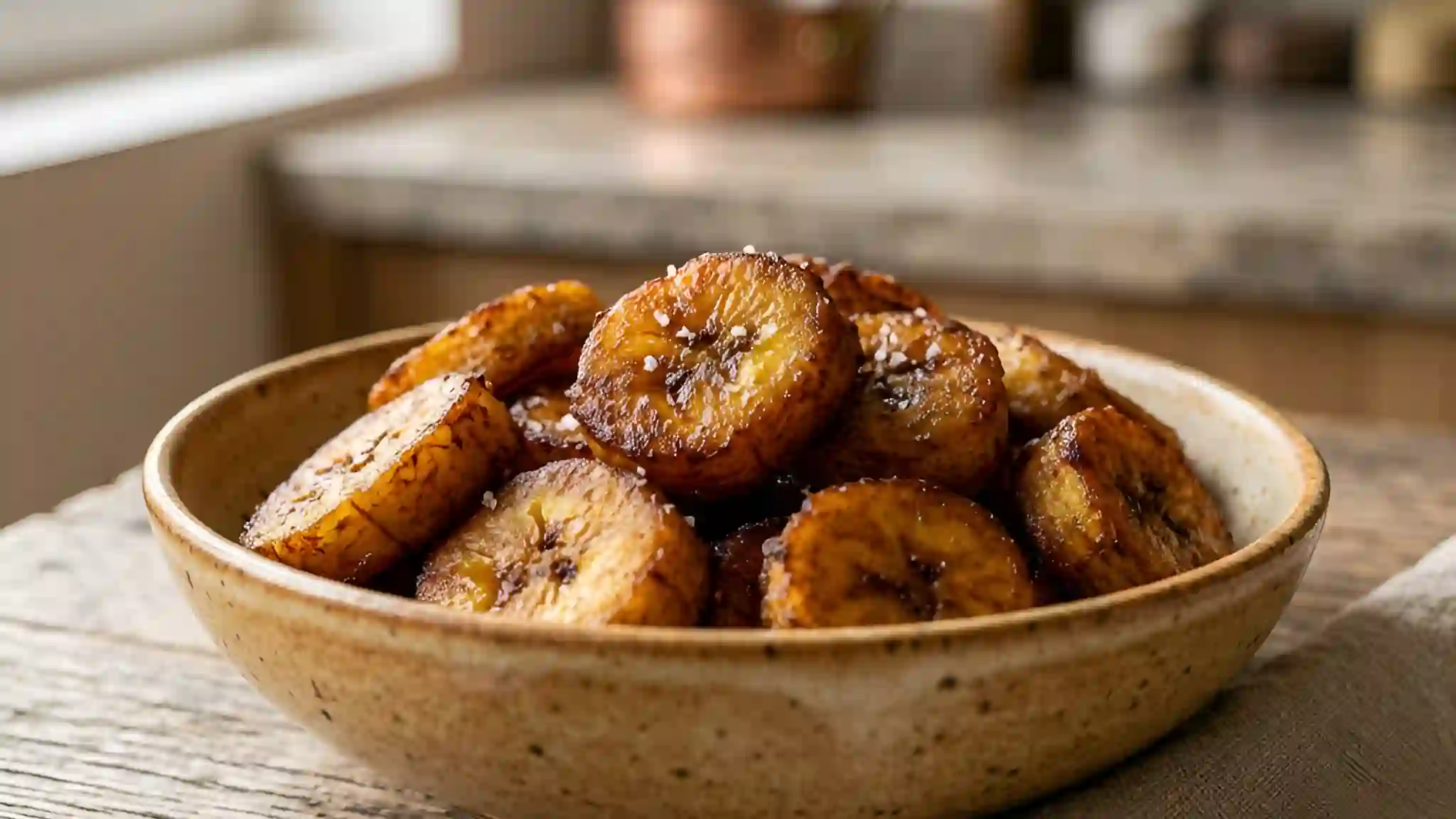 Recette facile de bananes plantain frites à la congolaise en ...