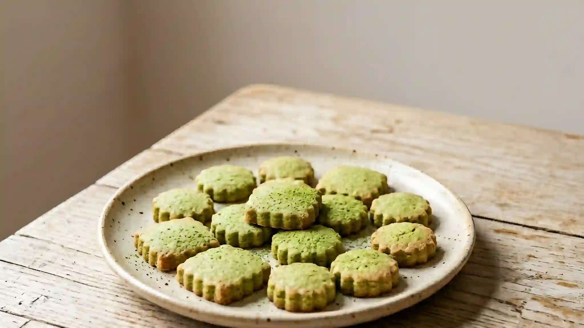 Recette facile de biscuits japonais au thé vert matcha croquants ...