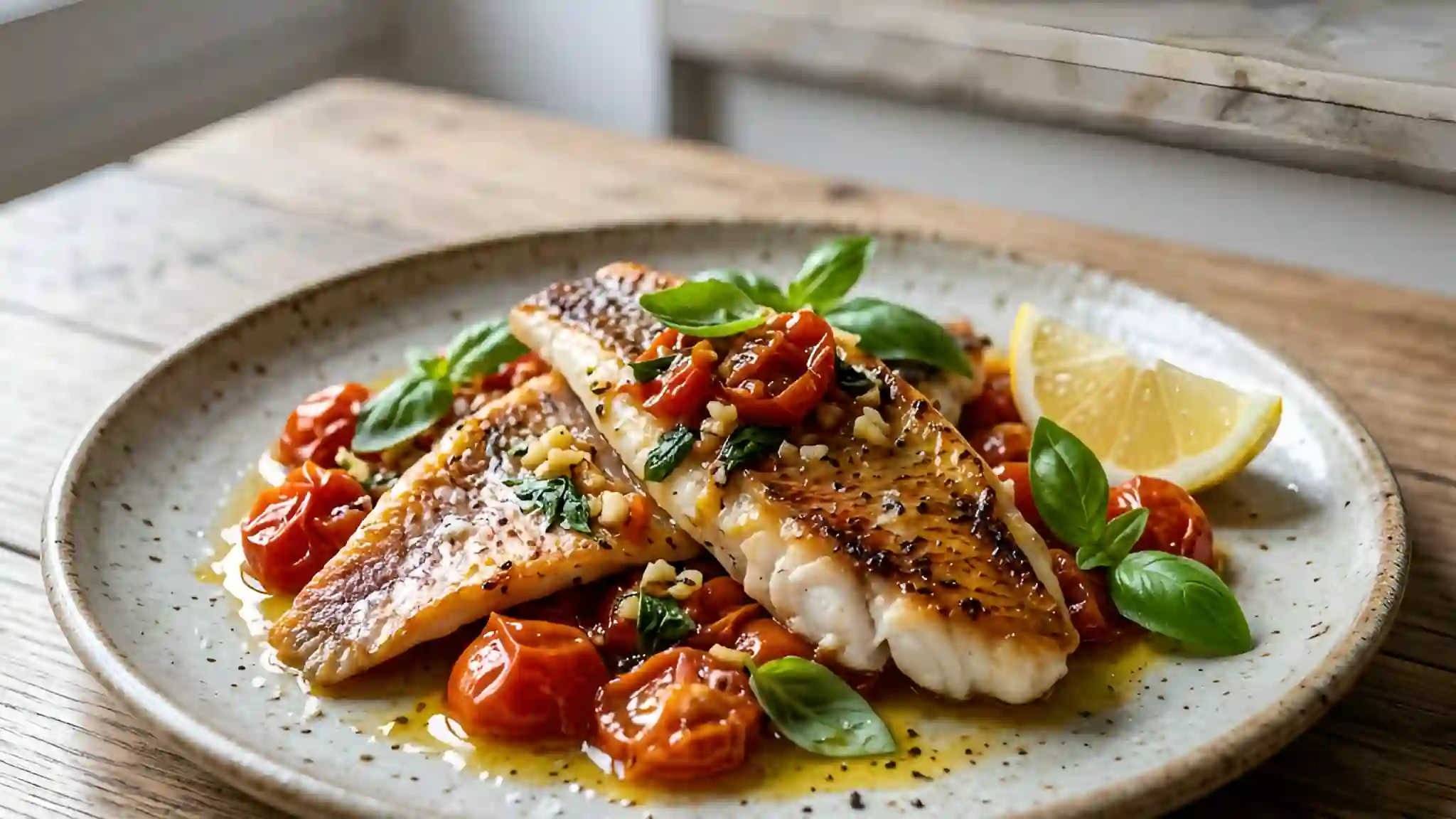 Filets de rouget à l'italienne : recette savoureuse et facile ...