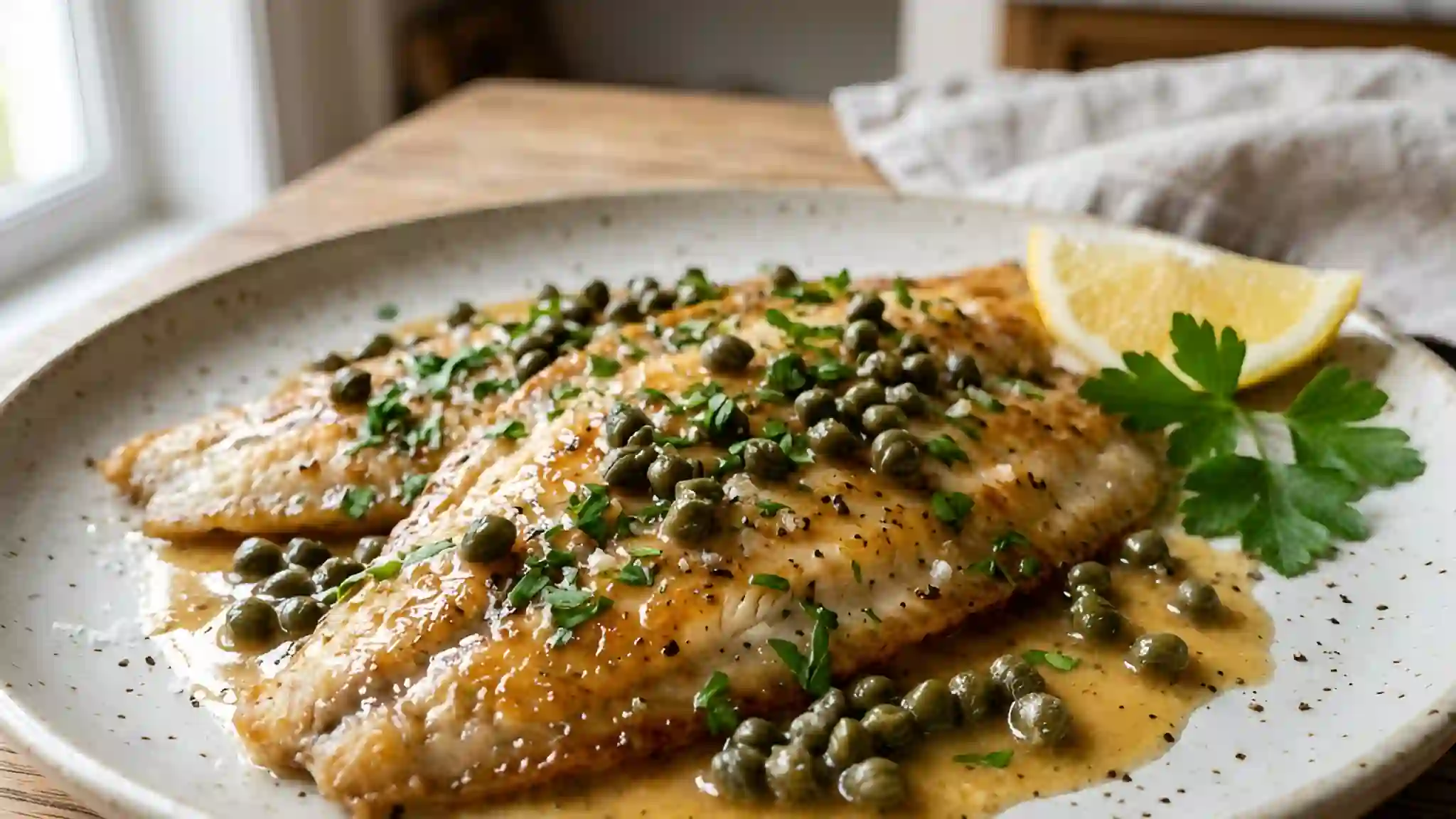 Filets de sole aux câpres : recette facile et délicieuse ...