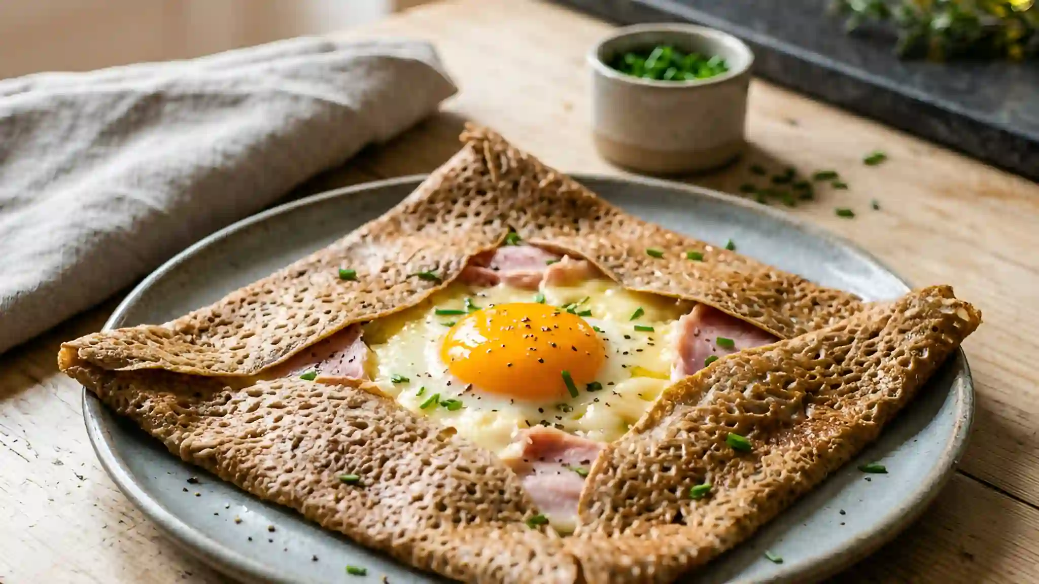 Recette facile de galettes de blé noir traditionnelles bretonnes ...