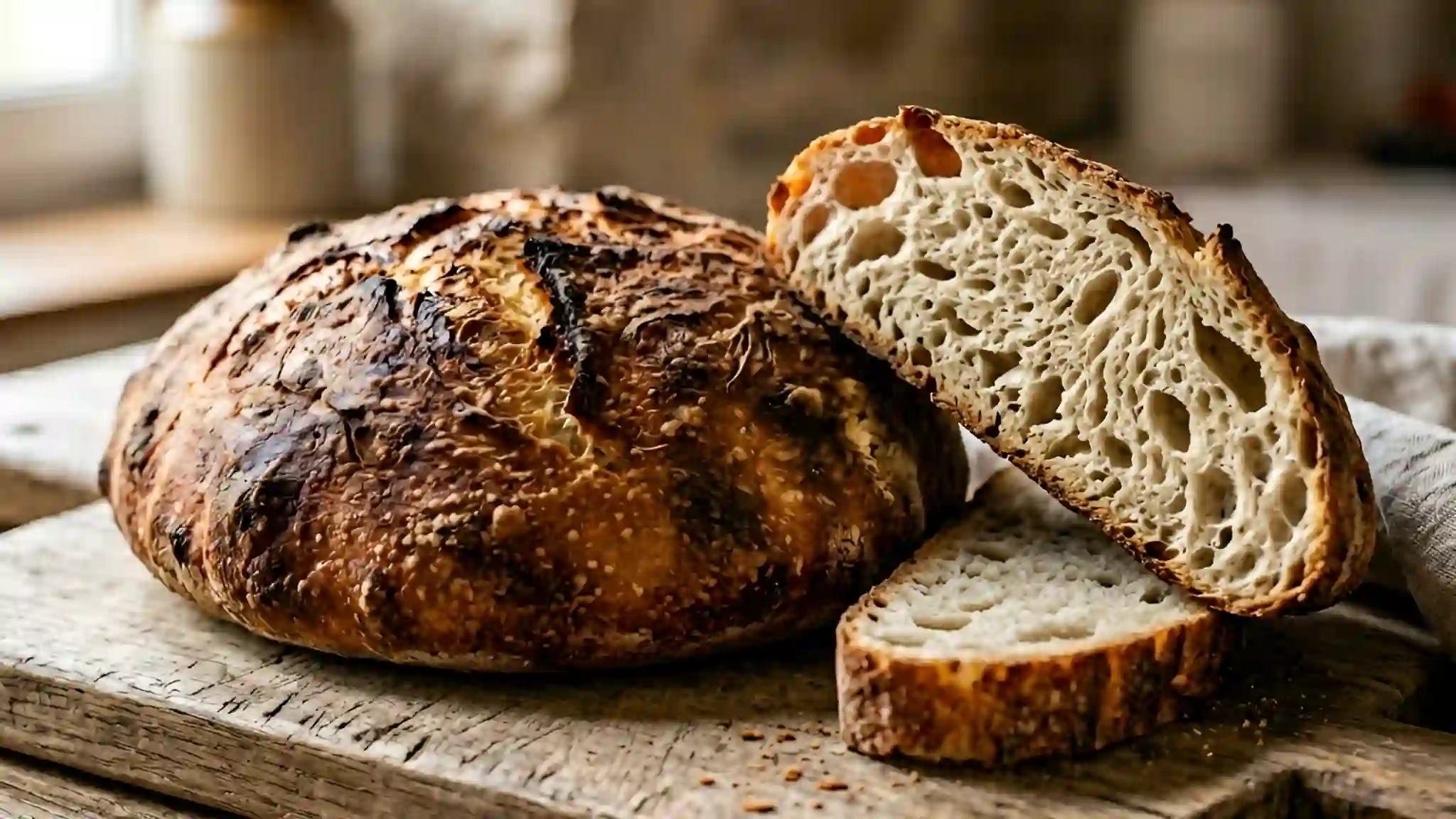 Pain tunisien traditionnel cuit au tabouna : recette authentique et ...