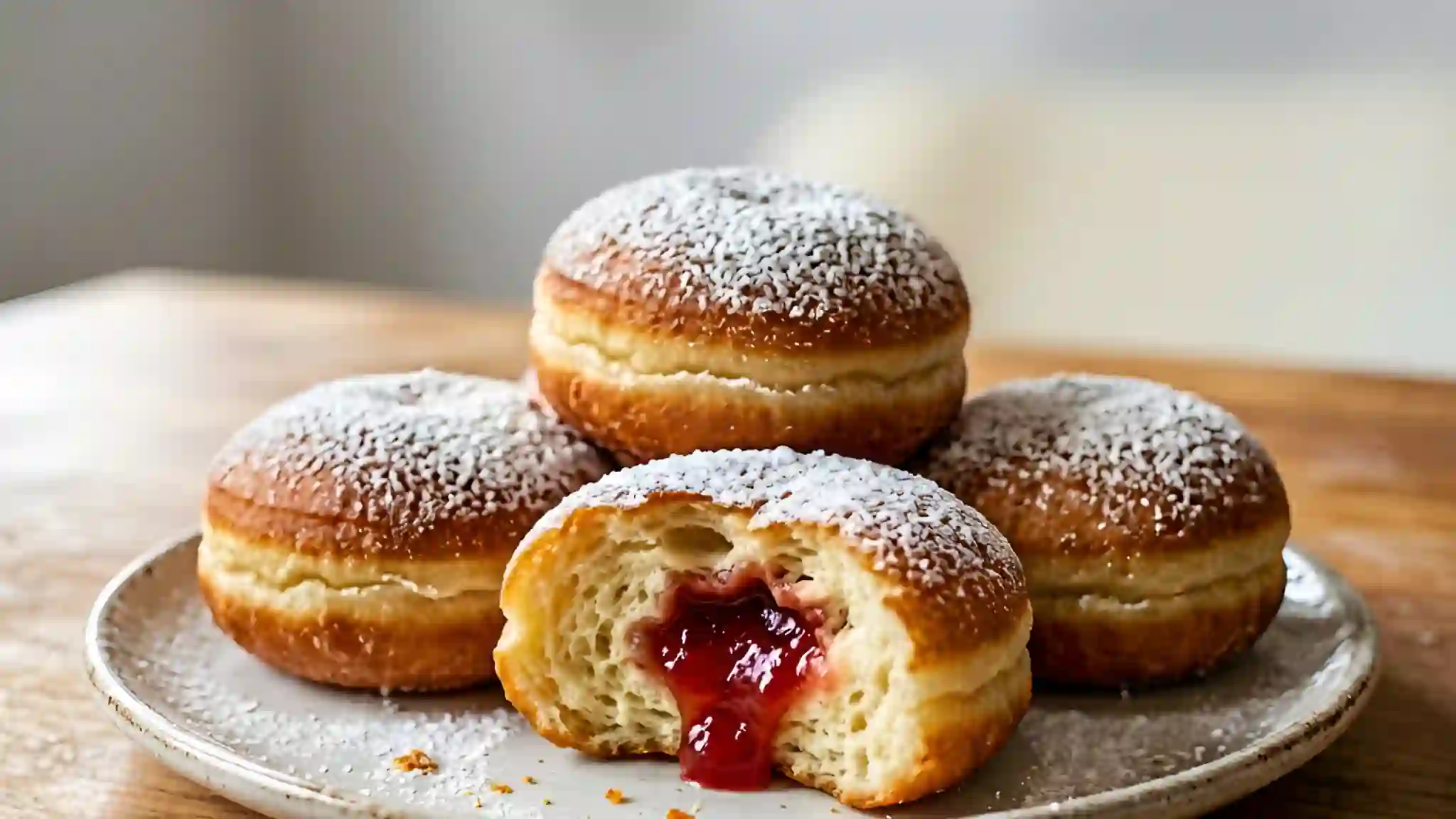 Recette facile de Ponchki polonais : beignets moelleux et gourmands ...