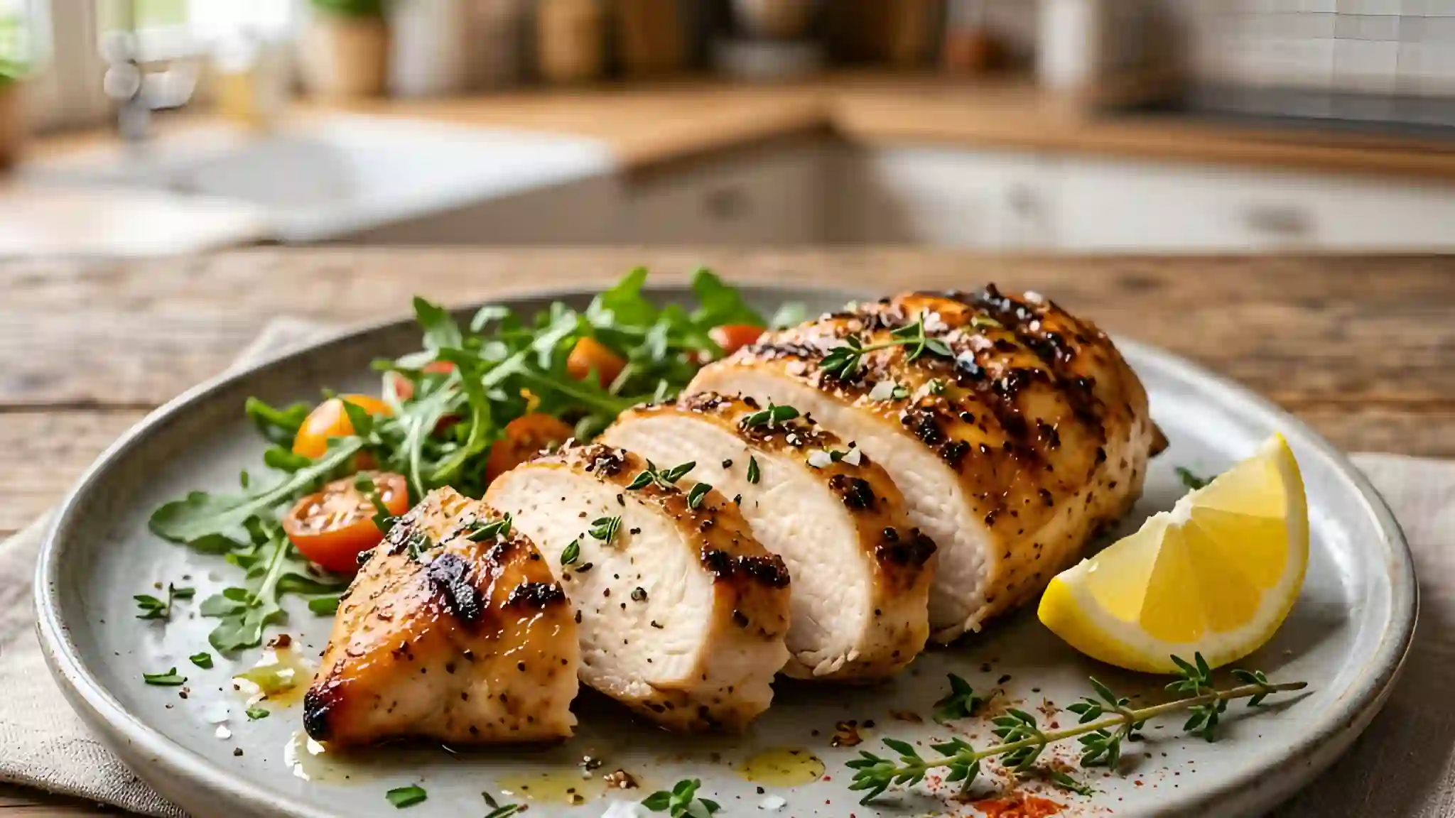 Recette facile de poulet grillé maison savoureux - LesBonnesRecettes.fr