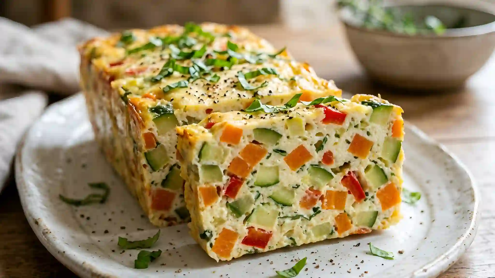 Terrine estivale aux légumes frais et fromage frais - recette légère et ...