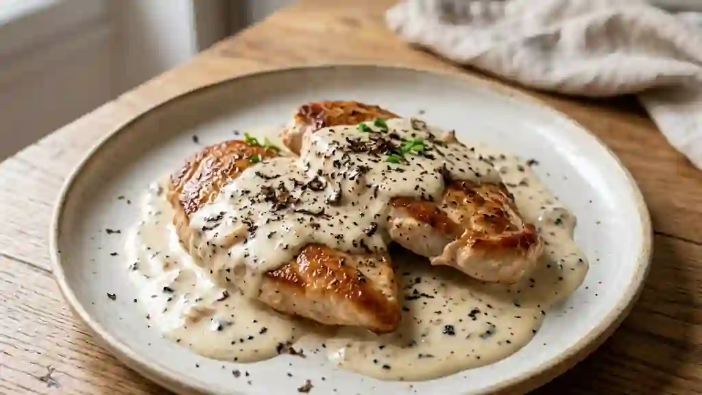 Escalopes de dinde à la truffe : la recette festive - LesBonnesRecettes.fr