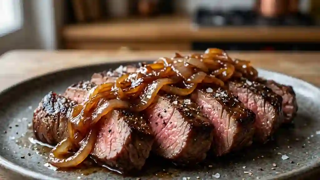Onglet de bœuf aux échalotes : la recette traditionnelle ...