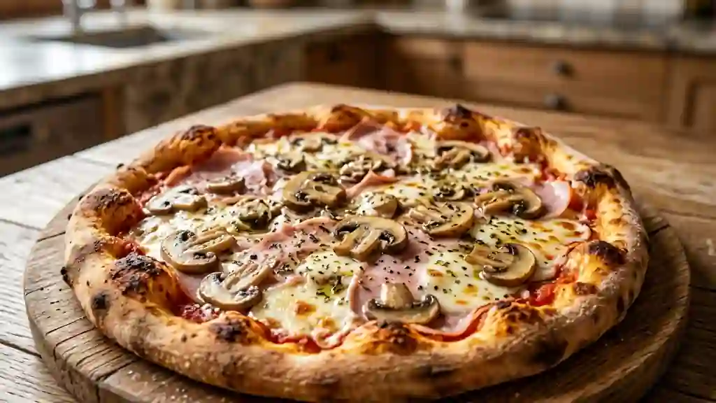 Pizza reine : la recette italienne traditionnelle au four ...