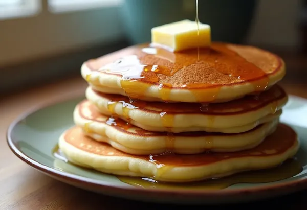 Pancakes moelleux et rapides : recette facile pour un petit déjeuner ...