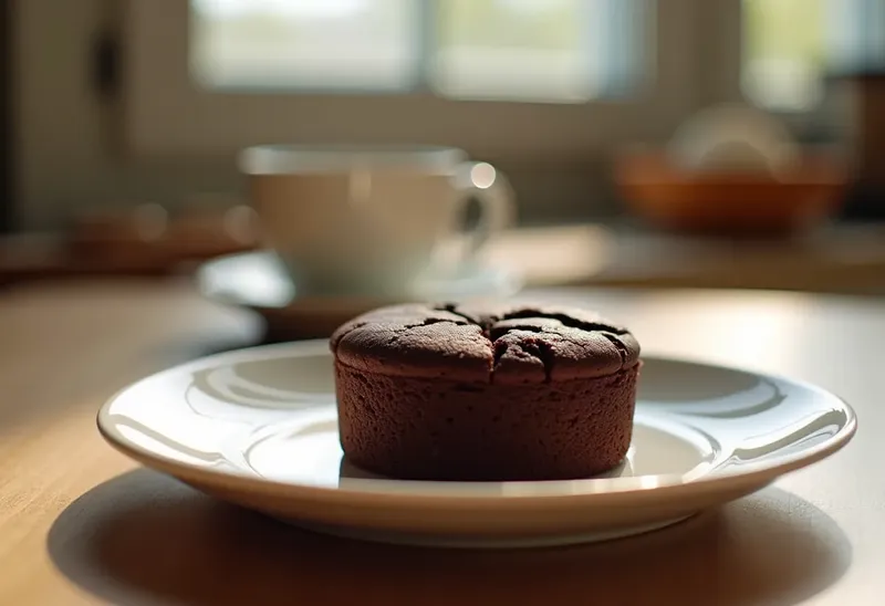 Recette facile de gâteau au chocolat léger pour une personne ...