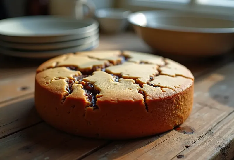Recette facile de gâteau moelleux garni au Nutella - LesBonnesRecettes.fr
