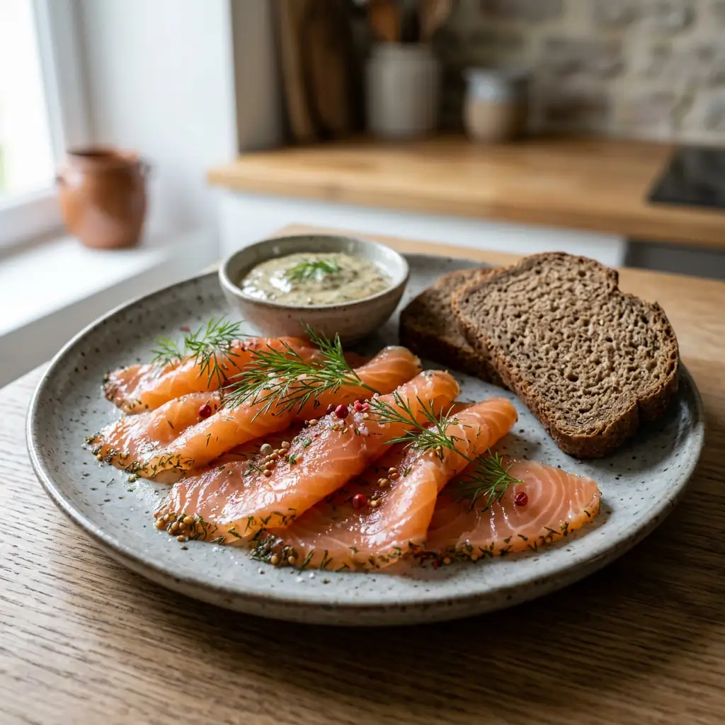 Recette traditionnelle de saumon cru mariné gravad lax suédois facile ...