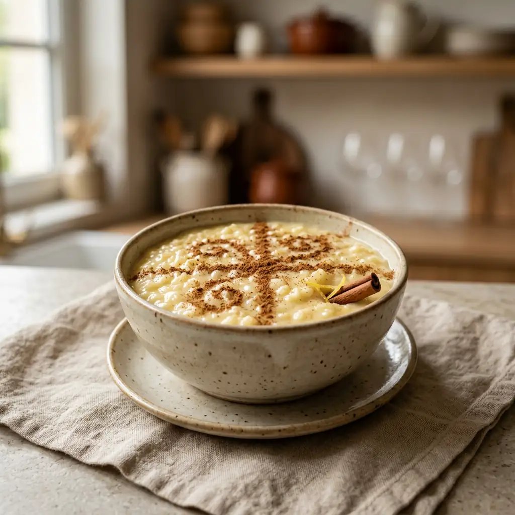Arroz Doce : la recette du riz au lait portugais crémeux ...