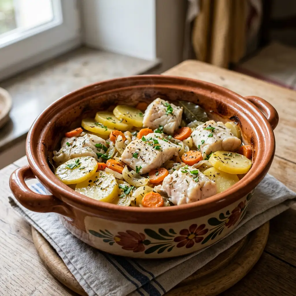 Recette de Baeckeoffe au poisson et vin blanc d'Alsace ...