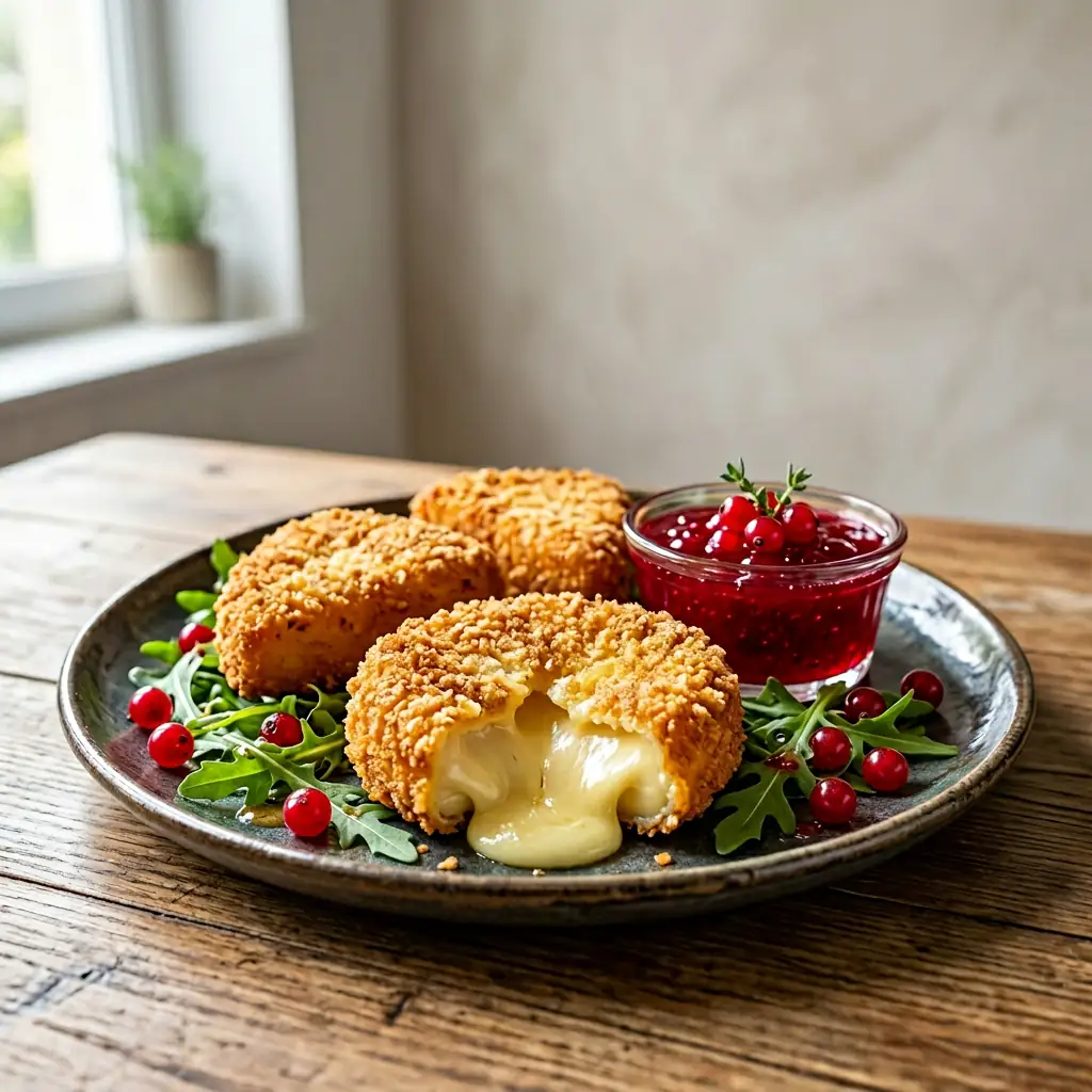 Camembert frit et groseille : la recette croustillante ...