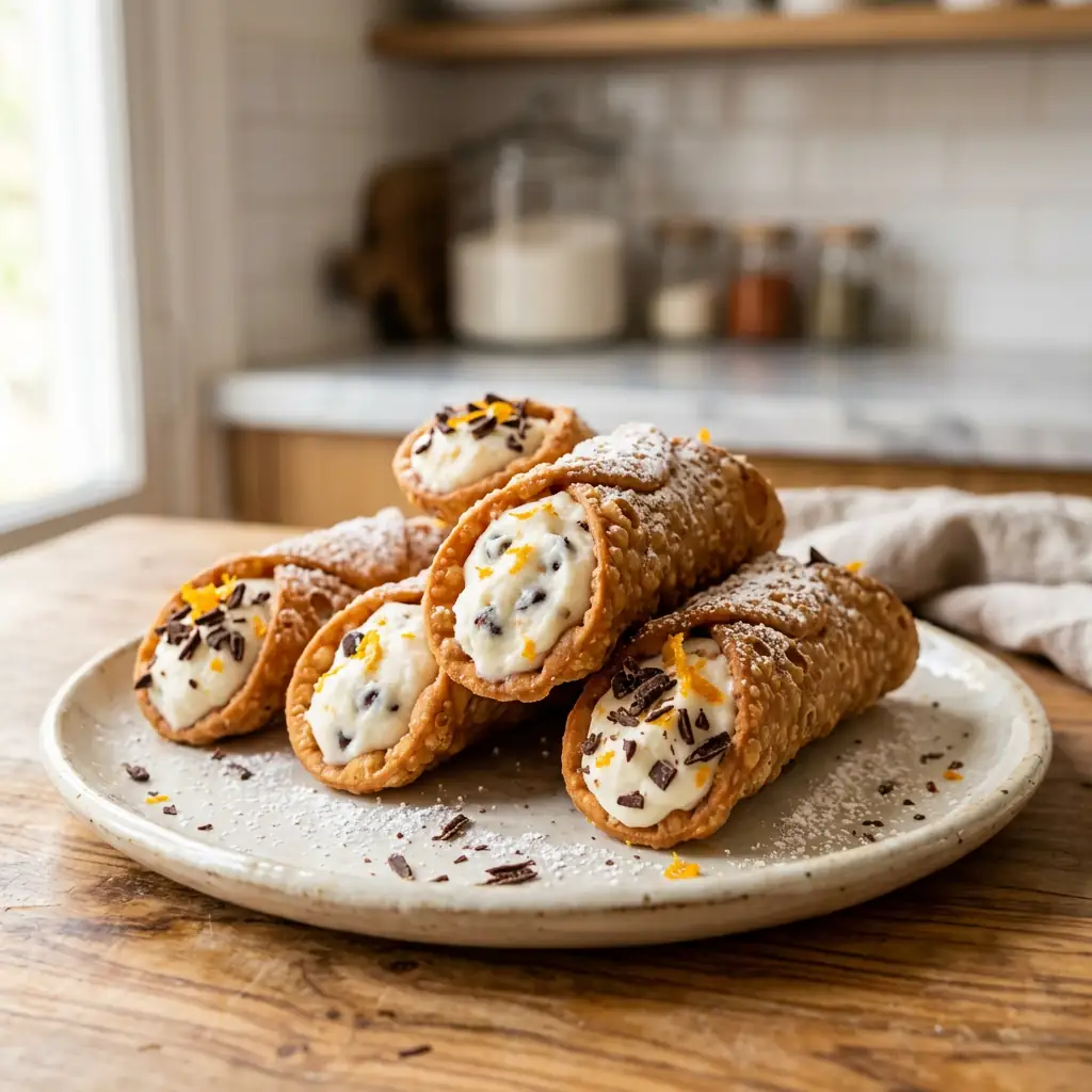 Recette des Cannoli siciliens : le vrai croustillant - LesBonnesRecettes.fr