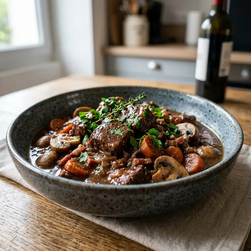 Recette : Civet de marcassin fondant à l'ancienne - LesBonnesRecettes.fr