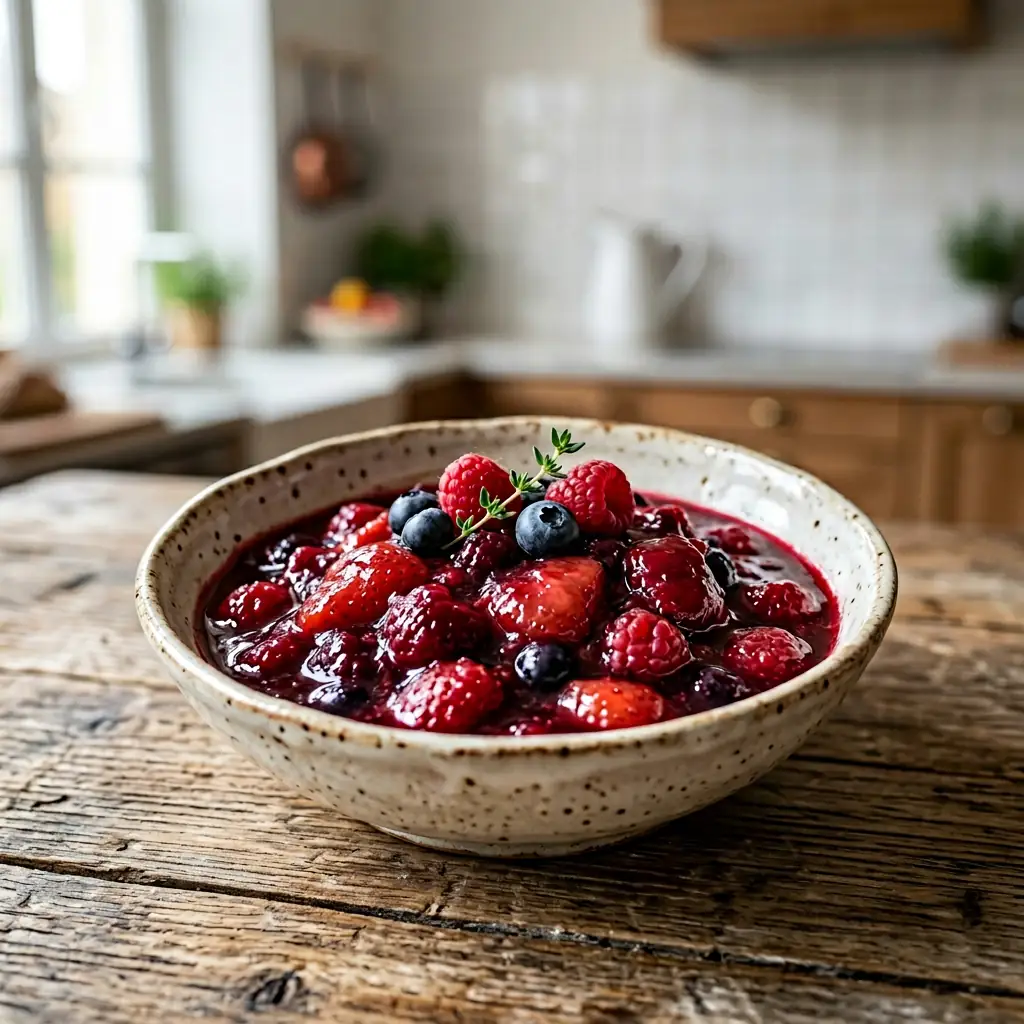 Recette de compote de fruits rouges express et inratable ...
