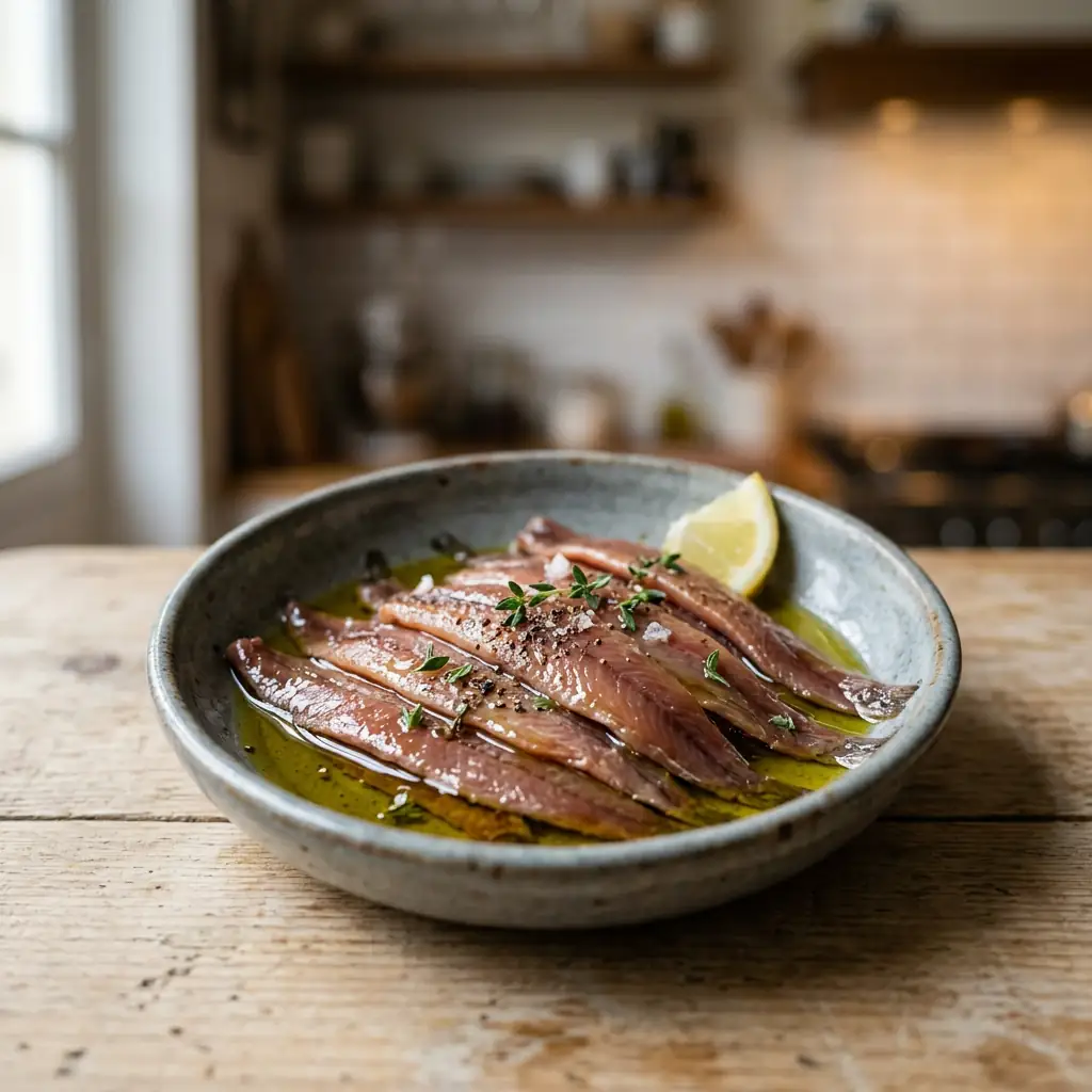 Anchois au gros sel : la recette de conservation traditionnelle ...