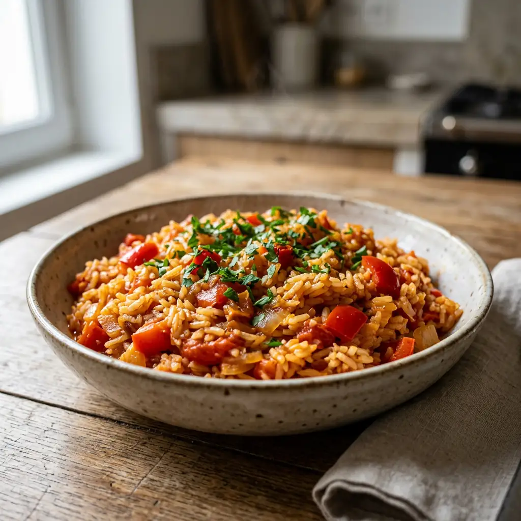 Recette de Djuvec : le riz aux légumes traditionnel des Balkans ...