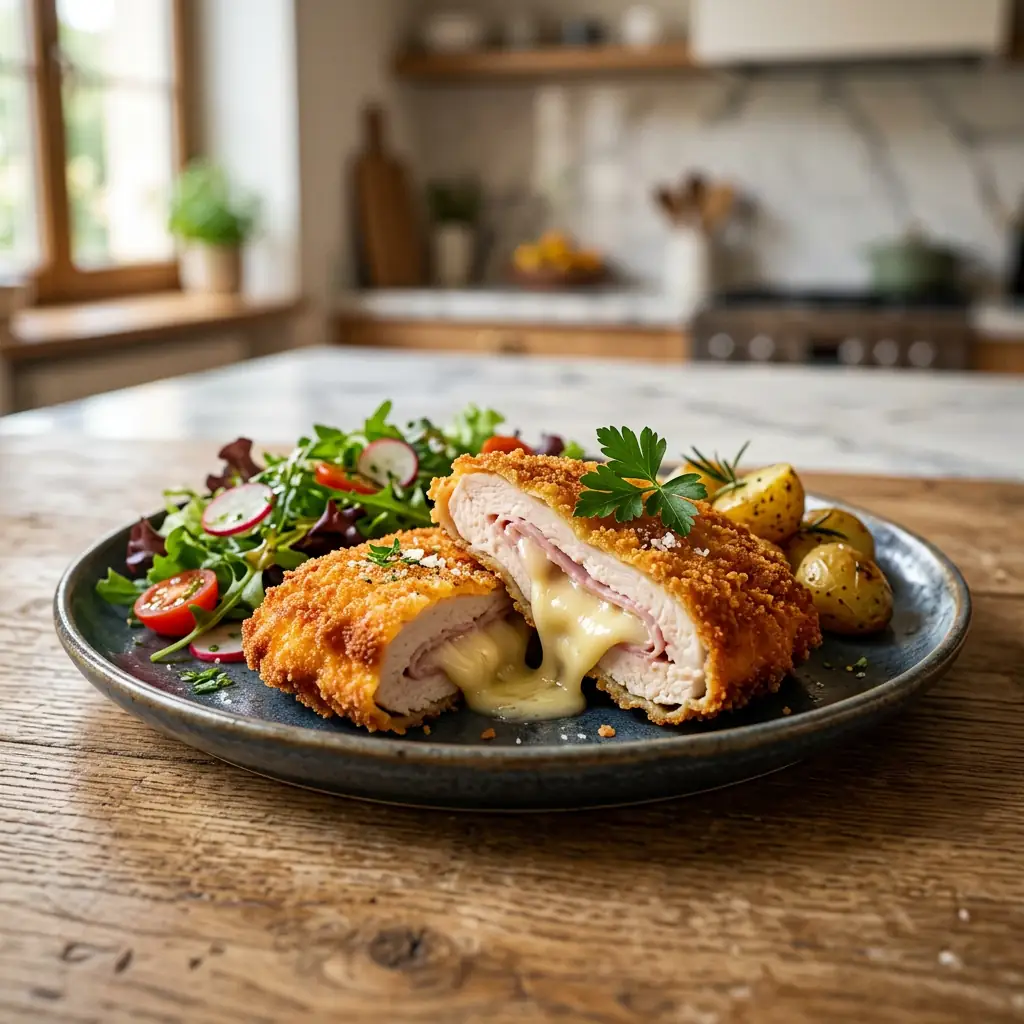 Cordon bleu maison : la recette inratable et croustillante ...