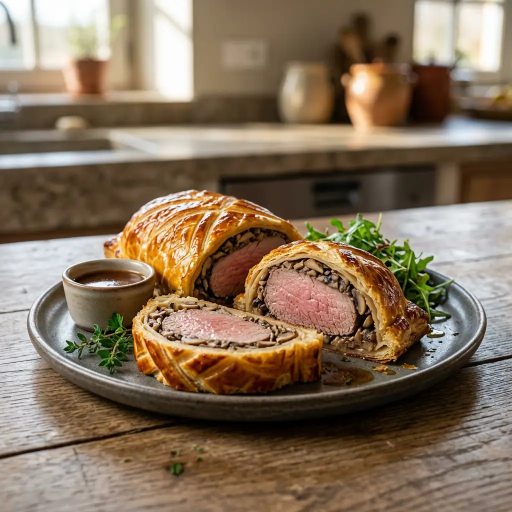 Recette du feuilleté de veau en croûte dorée au four - LesBonnesRecettes.fr