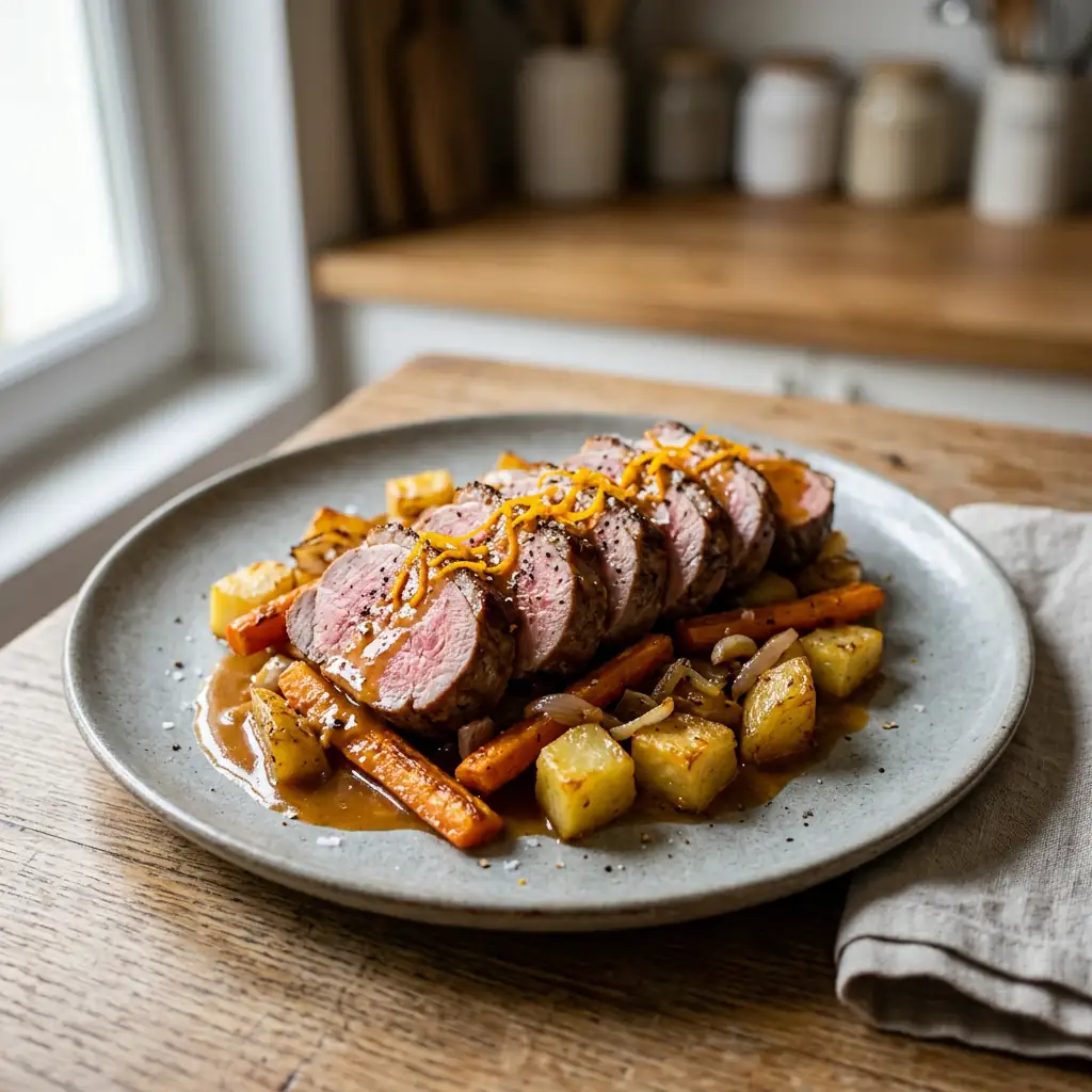 Recette de filet de marcassin à l'orange façon gibier ...