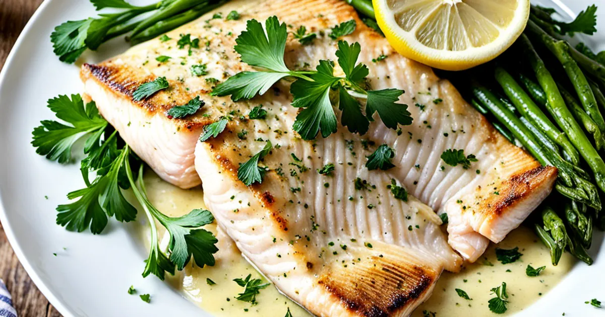 Filets de Sébaste Poêlés à la Sauce Citronnée - Recette Facile et ...