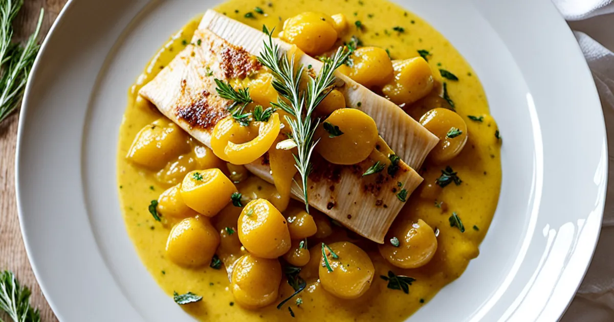 Filets de sole à la crème safranée : recette facile et gourmande ...