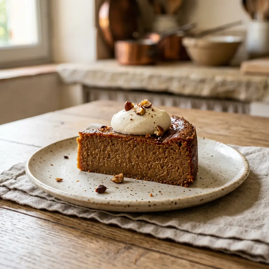 Recette authentique du flan corse à la châtaigne - LesBonnesRecettes.fr