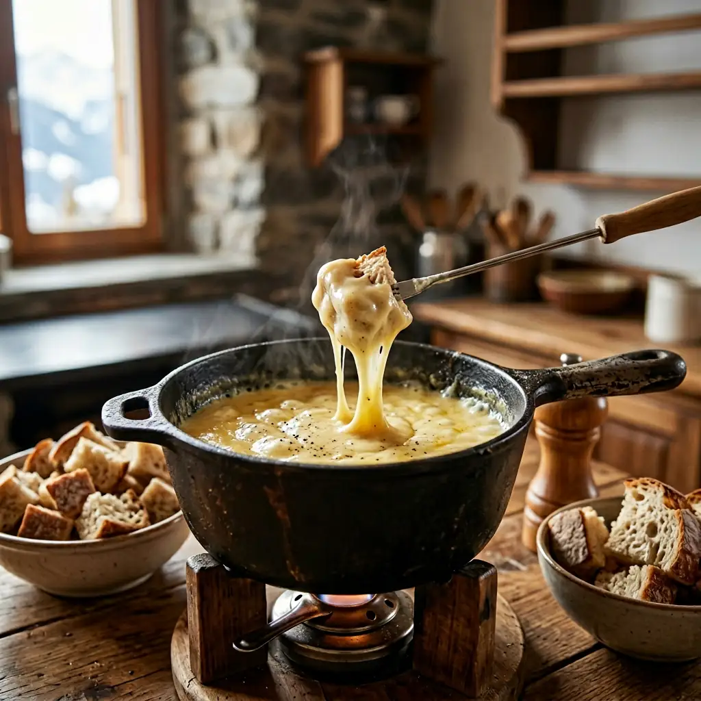 Recette fondue savoyarde : le mix parfait de 3 fromages ...