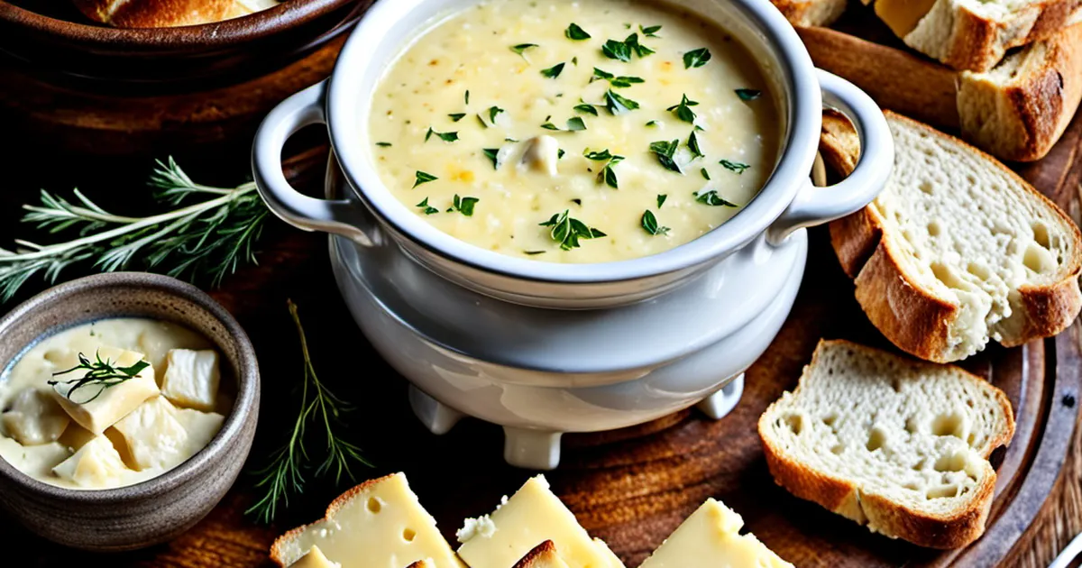 Fondue Suisse Moitié-Moitié : Recette Authentique et Savoureuse ...