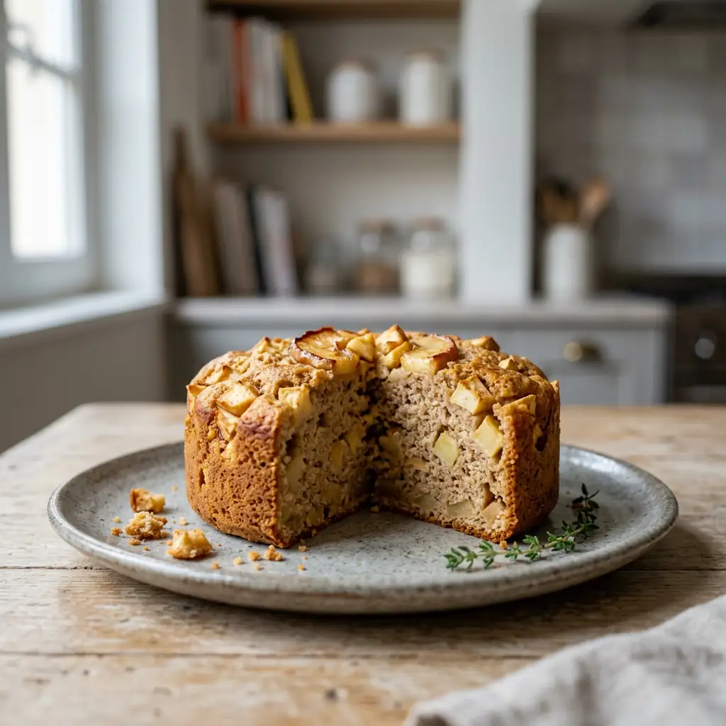 Recette gâteau aux pommes régime : moelleux et léger - LesBonnesRecettes.fr