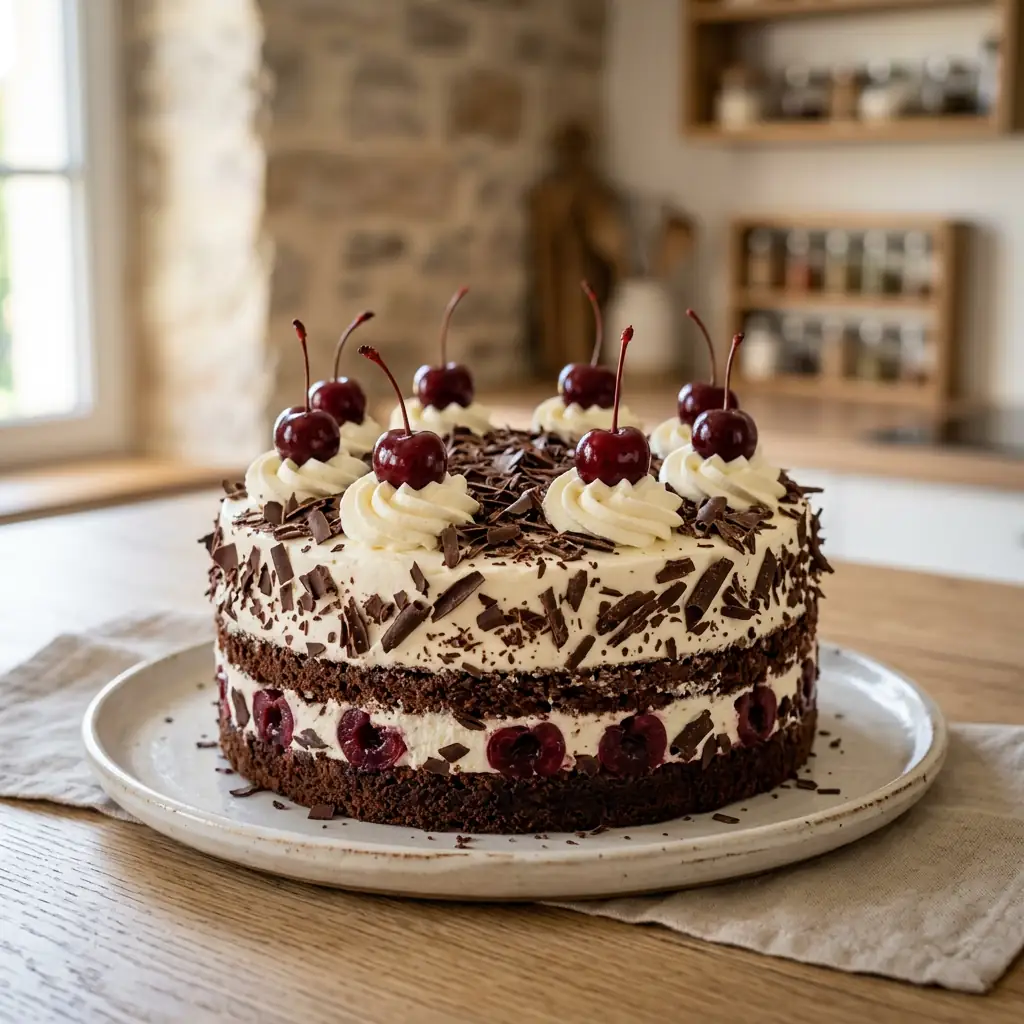Gâteau Forêt Noire : la recette authentique au kirsch ...