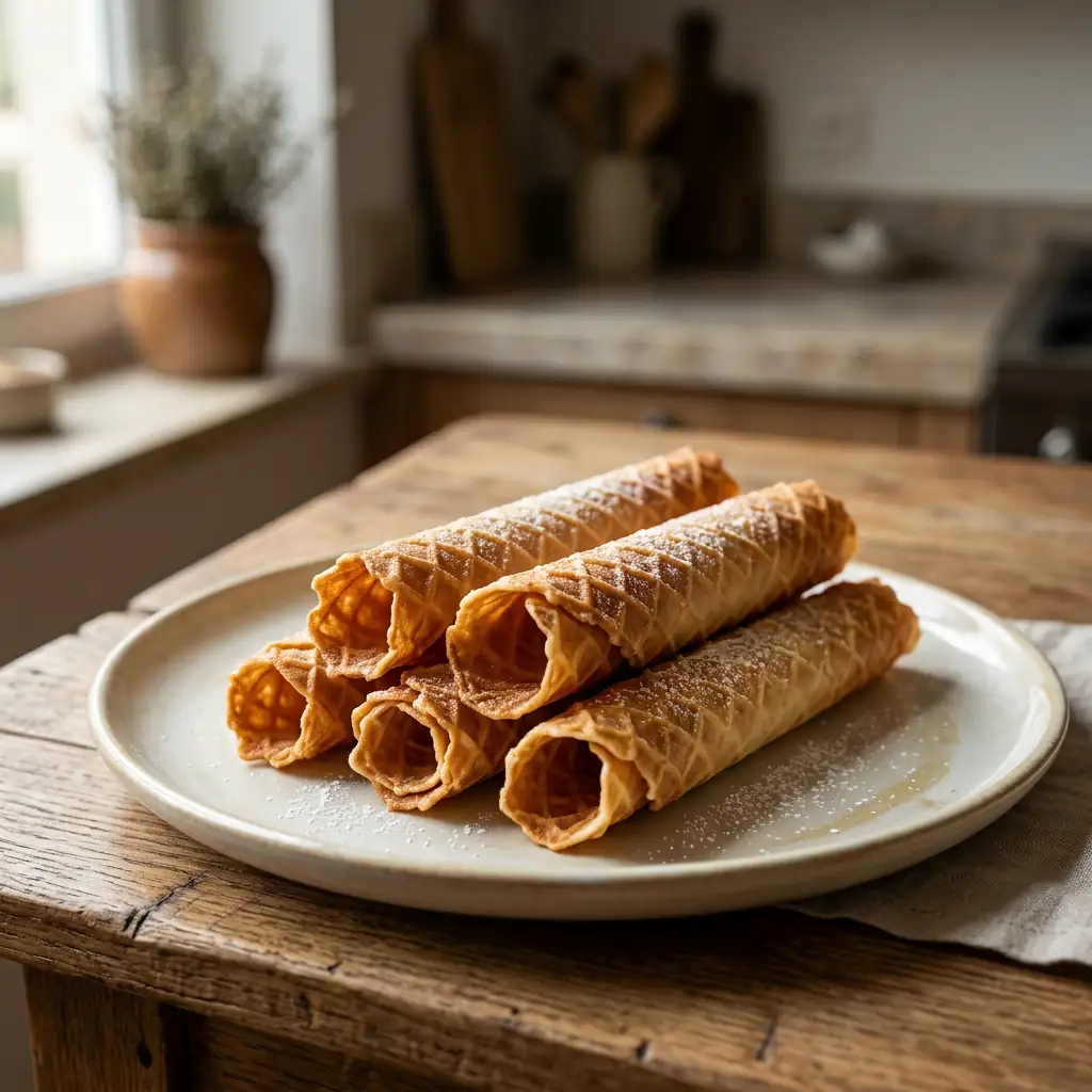 Gaufrettes Fines et Croustillantes : Recette Traditionnelle ...