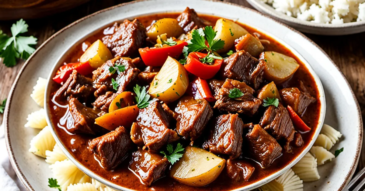 Goulash Hongrois Traditionnel : Recette Authentique et Savoureuse ...