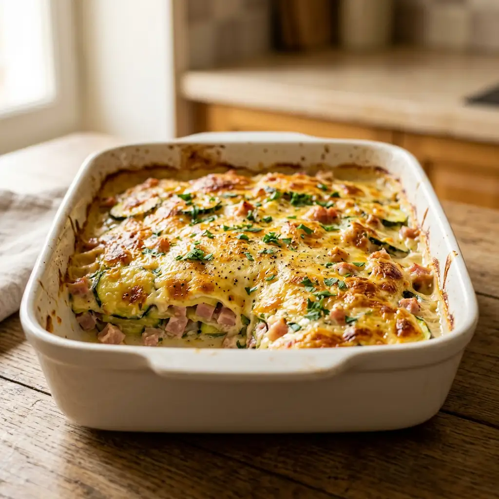 Recette Courgettes Au Jambon