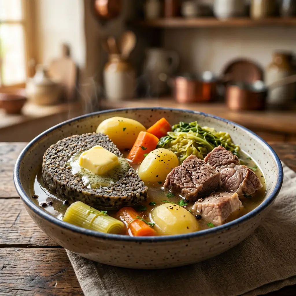 Kig Ha Farz traditionnel : la recette du Léon - LesBonnesRecettes.fr