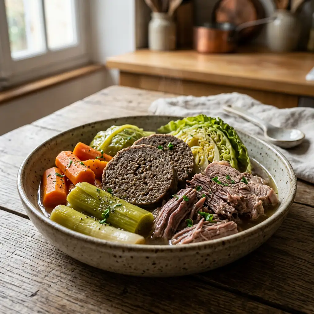 Recette Kig-ha-farz : le pot-au-feu au sarrasin - LesBonnesRecettes.fr
