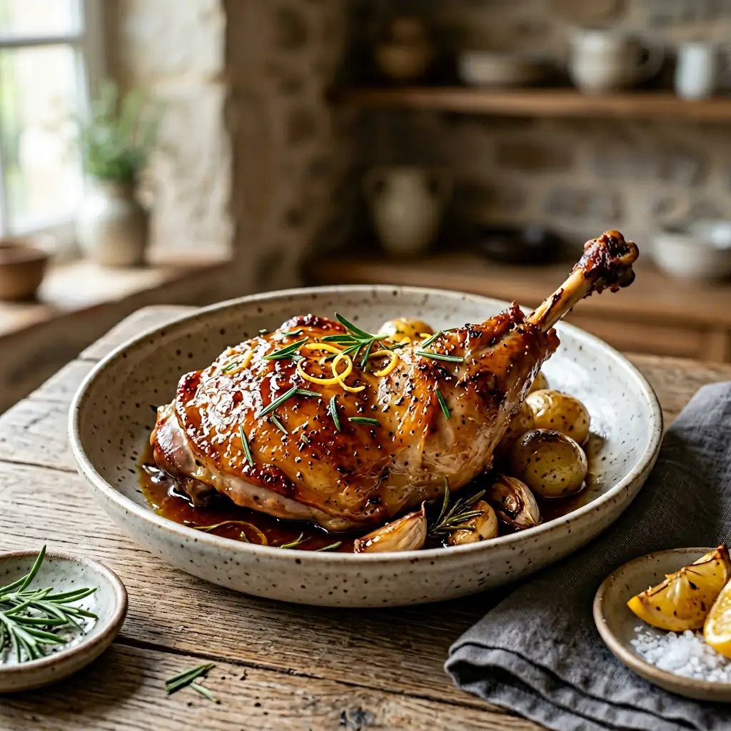 Lapin au miel et citron : la recette laquée au four - LesBonnesRecettes.fr