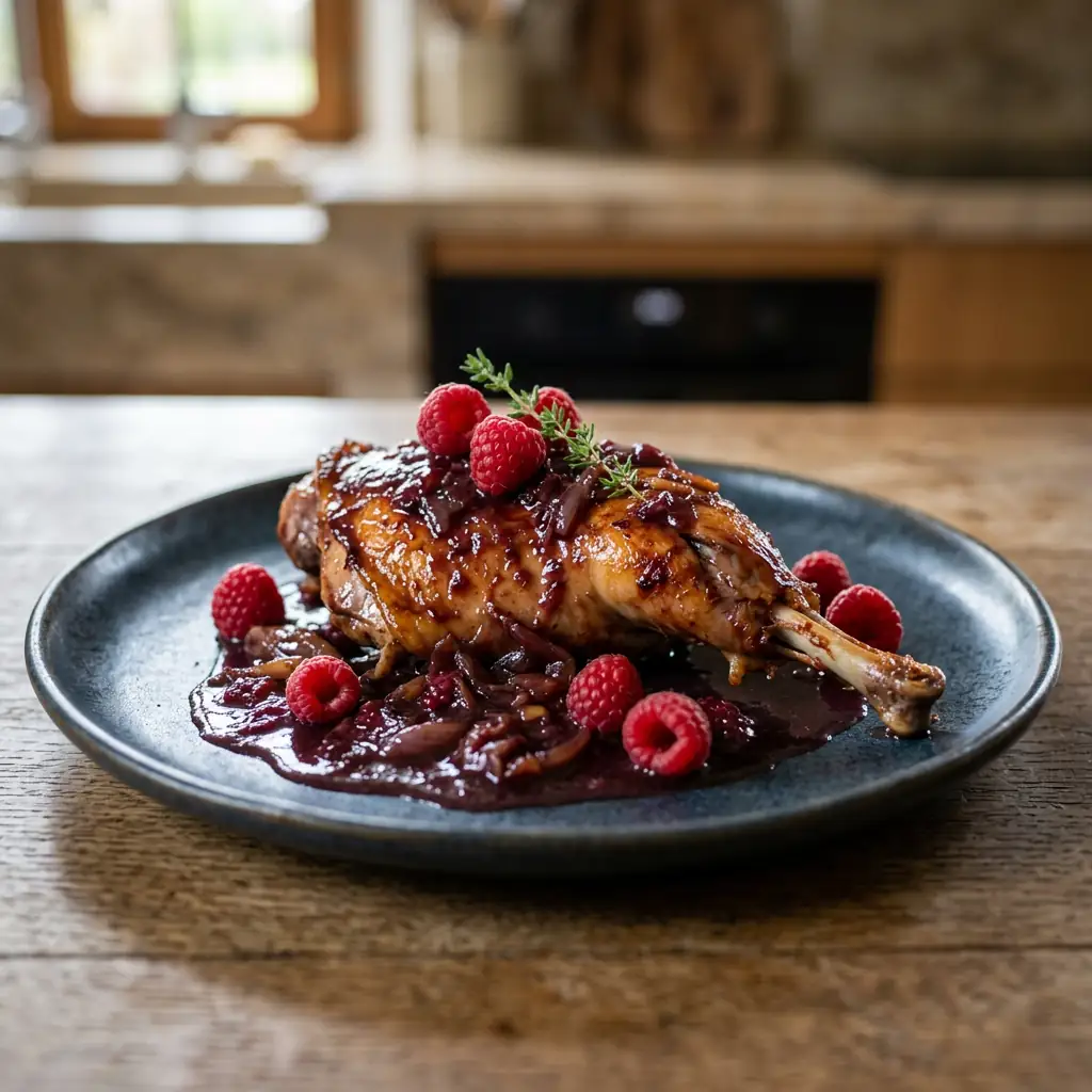 Recette de Lapin à la Lambic Framboise : fondant et fruité ...