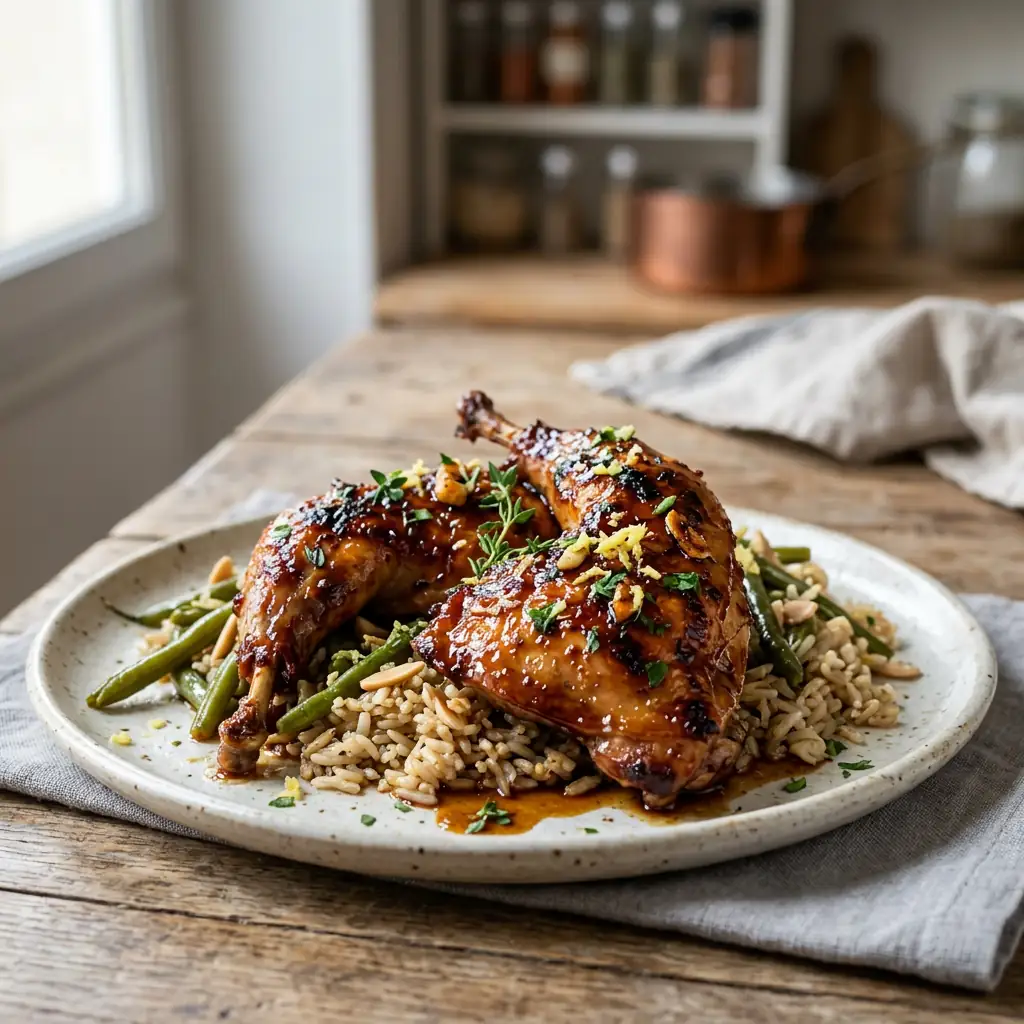 Lapin rôti à l'aigre-doux : la recette laquée et fondante ...