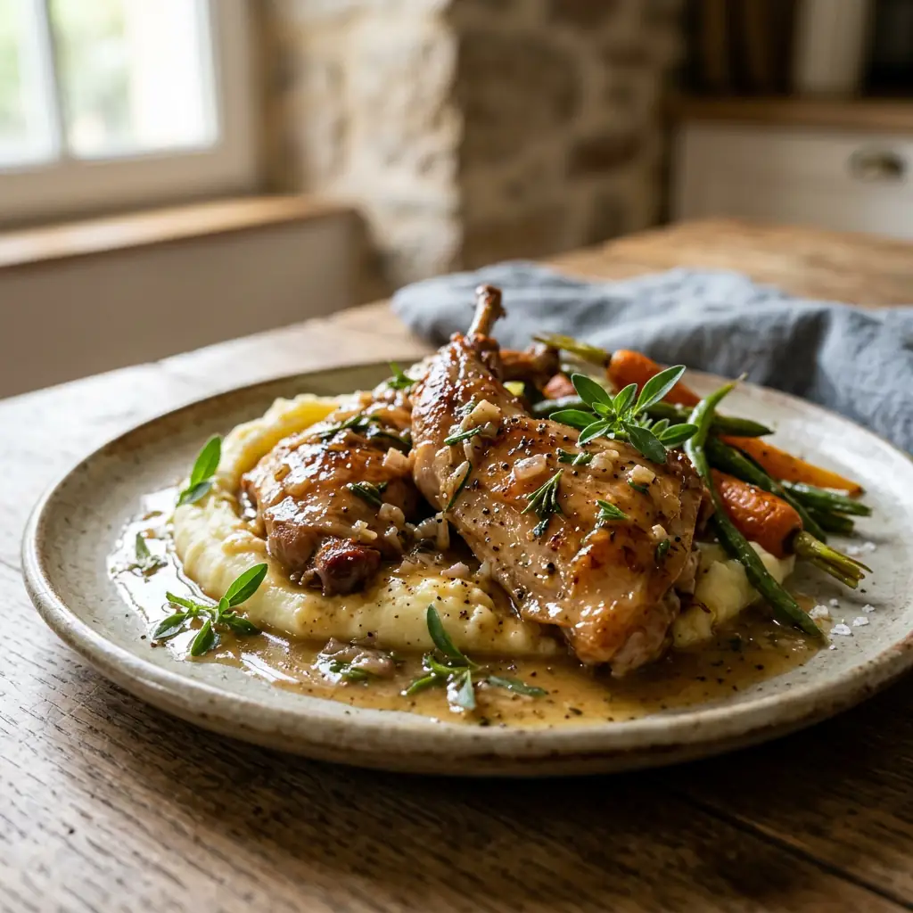 Lapin sauté à la sarriette : la recette traditionnelle ...