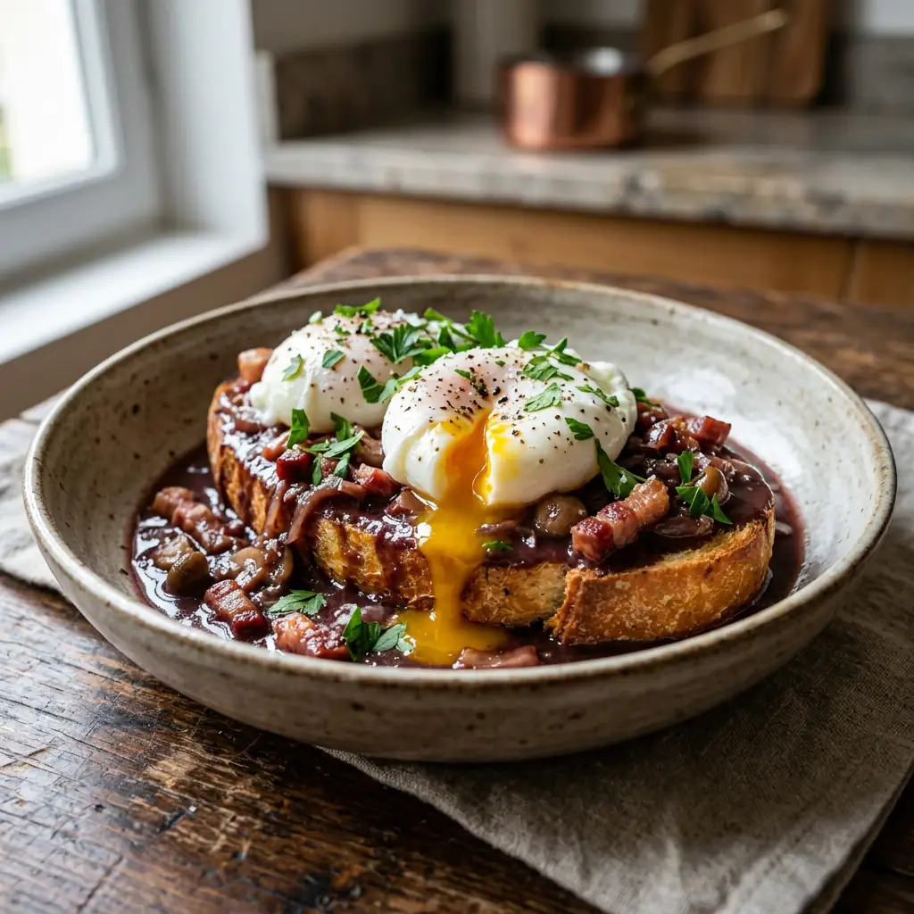Oeufs en meurette : la recette traditionnelle de bistro ...