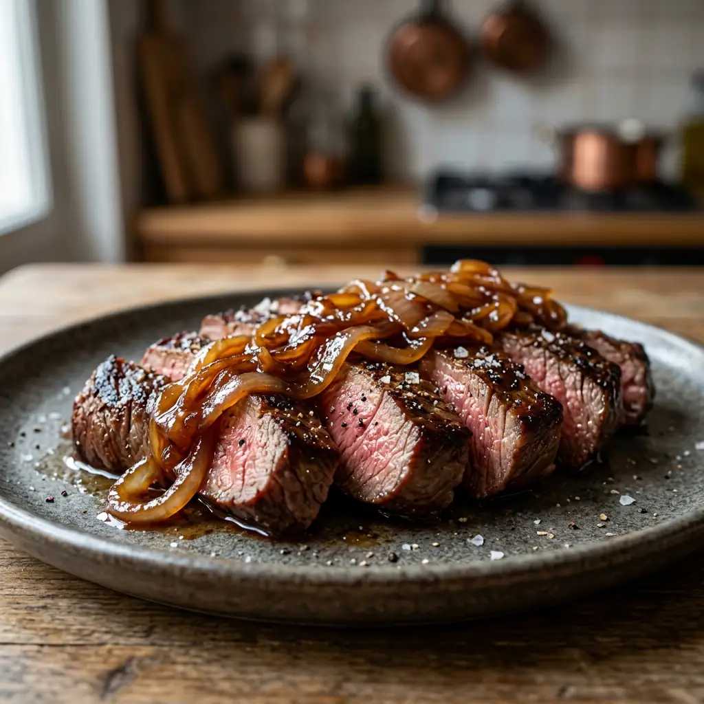 Onglet de bœuf aux échalotes : la recette traditionnelle ...