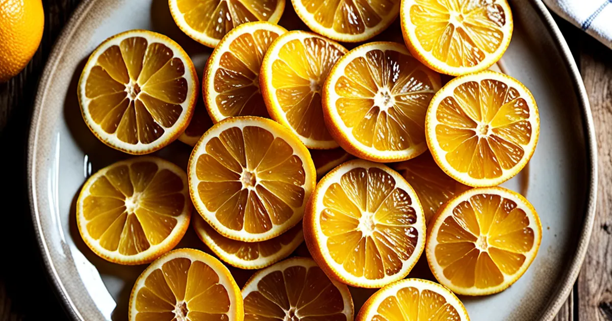 Oranges Confites Maison : Recette Simple et Gourmande ...