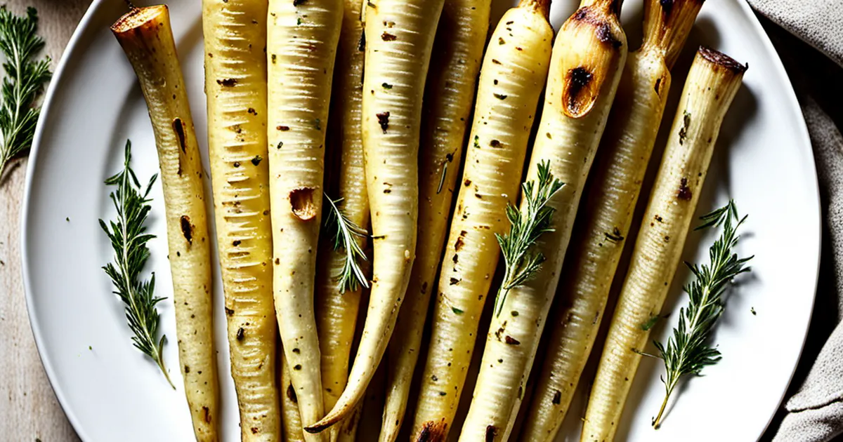 Panais Rôtis au Four : Recette Simple et Savoureuse - LesBonnesRecettes.com