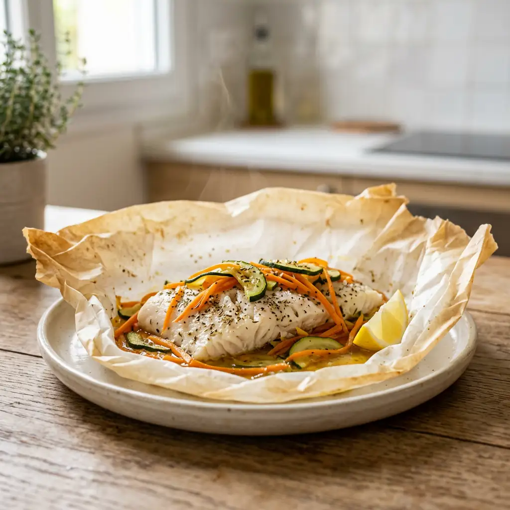 Recette de poisson en papillote : cuisson vapeur saine ...