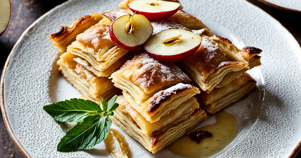 Recette facile et gourmande de Pastis gascon aux pommes ...